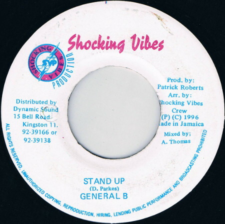 【楽天市場】【中古】ジャマイカ7" General B Stand Up NONE Shocking Vibes /00080：レコードシティ ...