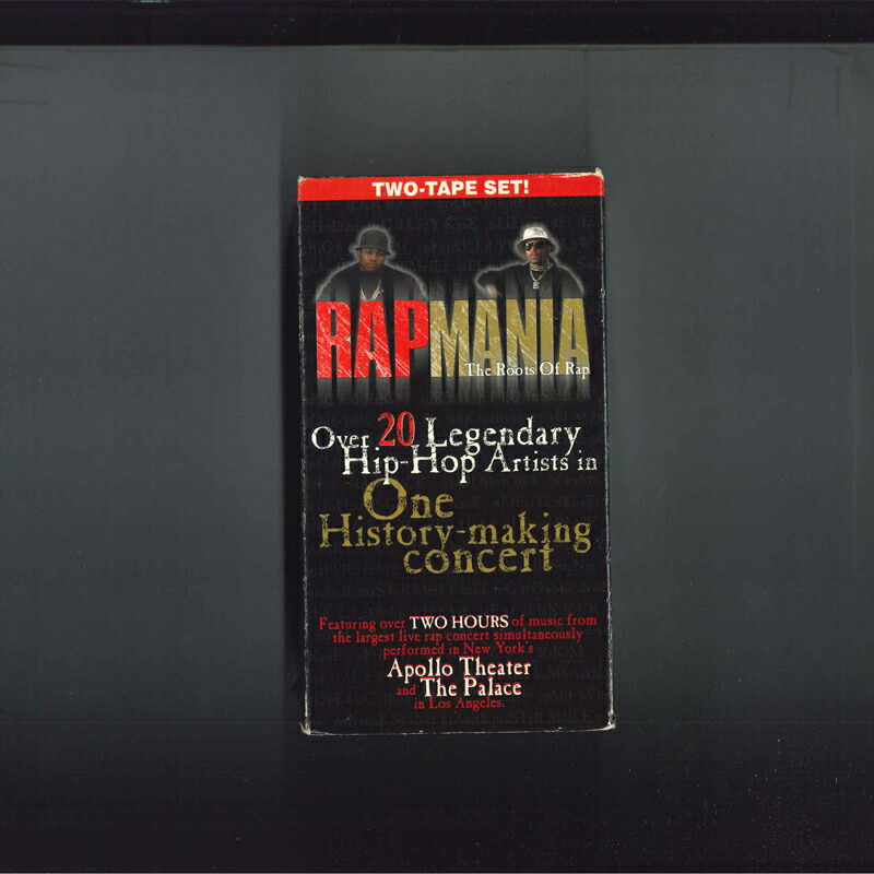 【楽天市場】【中古】米2xVHS Various Rap Mania The Roots Of Rap BC959 BRENTWOOD ...
