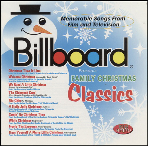 【楽天市場】【中古】CD Various Billboard Presents Family Christmas Classics ...