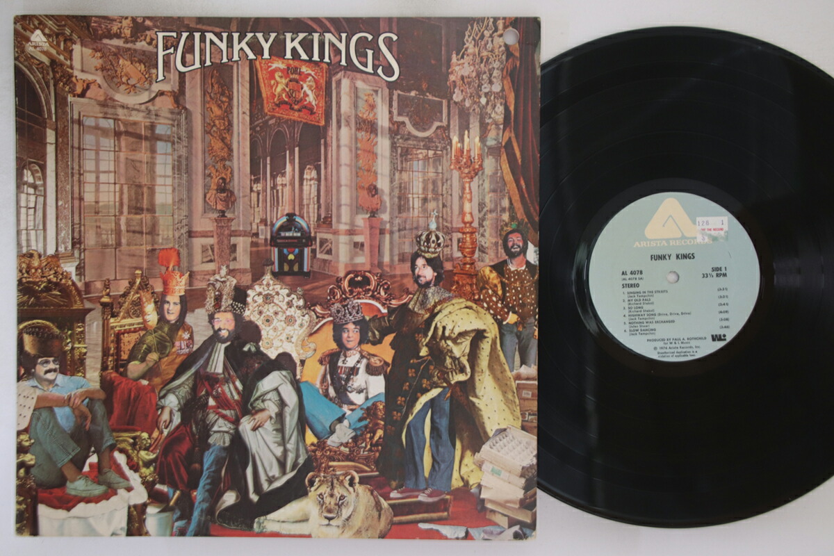 【楽天市場】【中古】米LP Funky Kings Funky Kings AL4078 ARISTA /00260：レコードシティ 楽天市場店