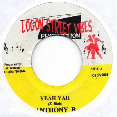 【楽天市場】【中古】ジャマイカ7" Anthony B Yeah Yah NONE Logon Street Vibes Production ...