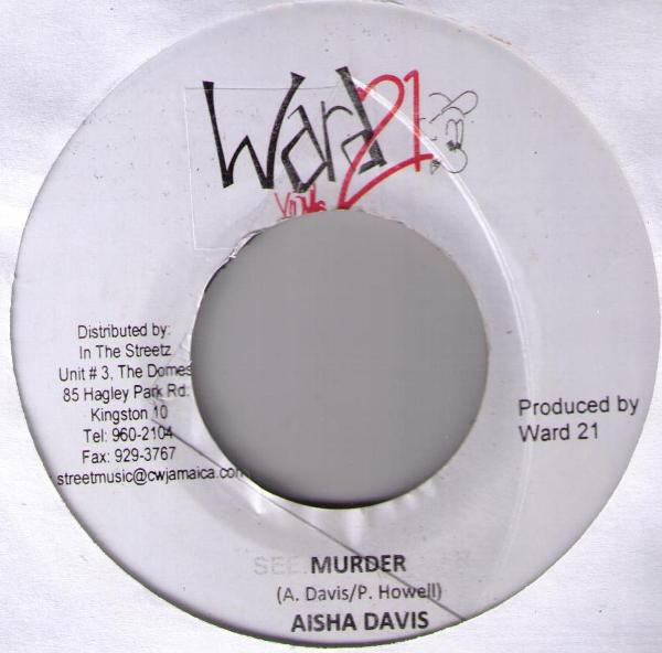 【楽天市場】【中古】ジャマイカ7" Aisha Davis Murder NONE Ward 21 /00080：レコードシティ 楽天市場店