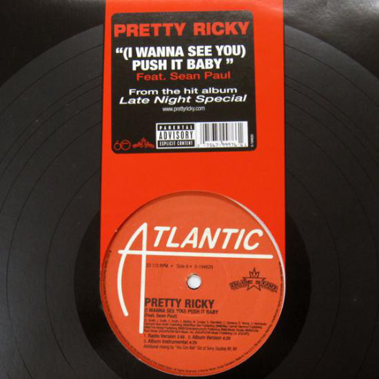【楽天市場】【中古】米12” Pretty Ricky Push It Baby 0194620 Atlantic /00250：レコード ...