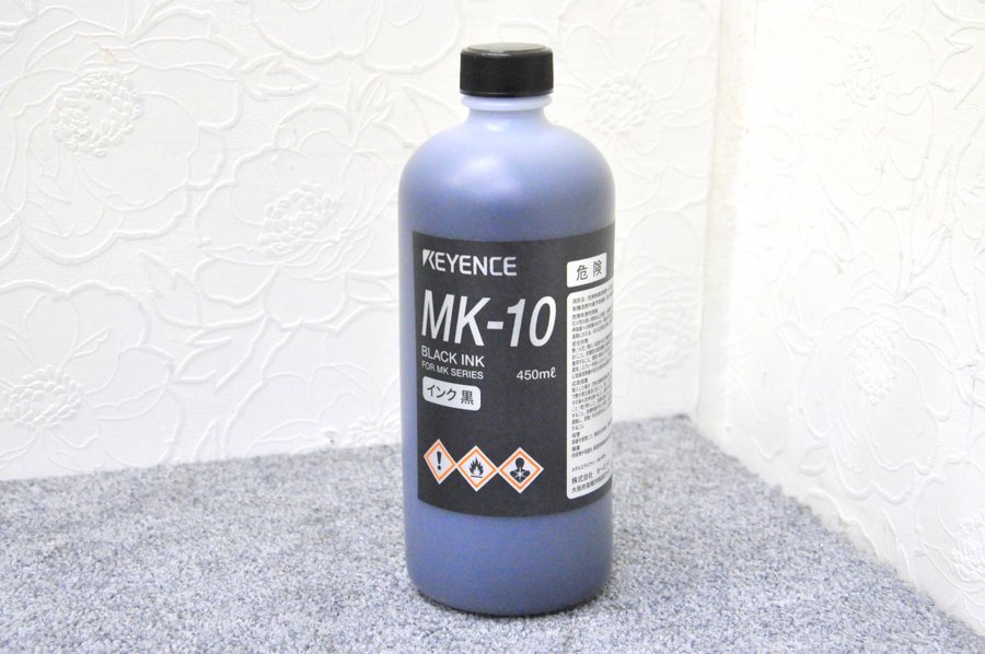 【楽天市場】【新品・未使用】KEYENCE/キーエンス インクジェット MKシリーズ用 標準インク 黒インク MK-102 対応機種：MK ...