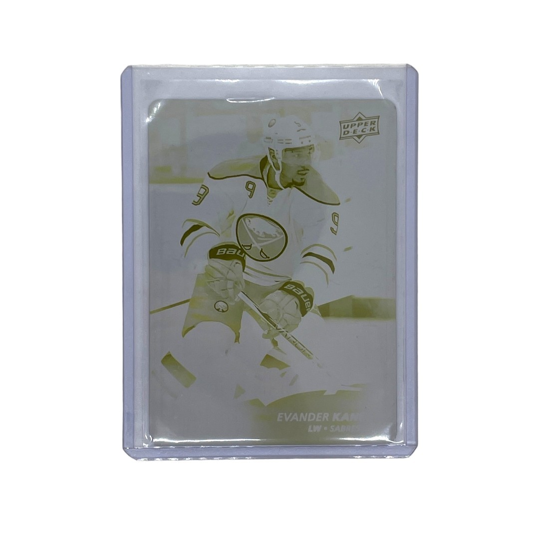 【楽天市場】【中古】 UPPER DECK NHLカード YELLOW PRINTING PLATE EVANDER KANE ONE OF ...