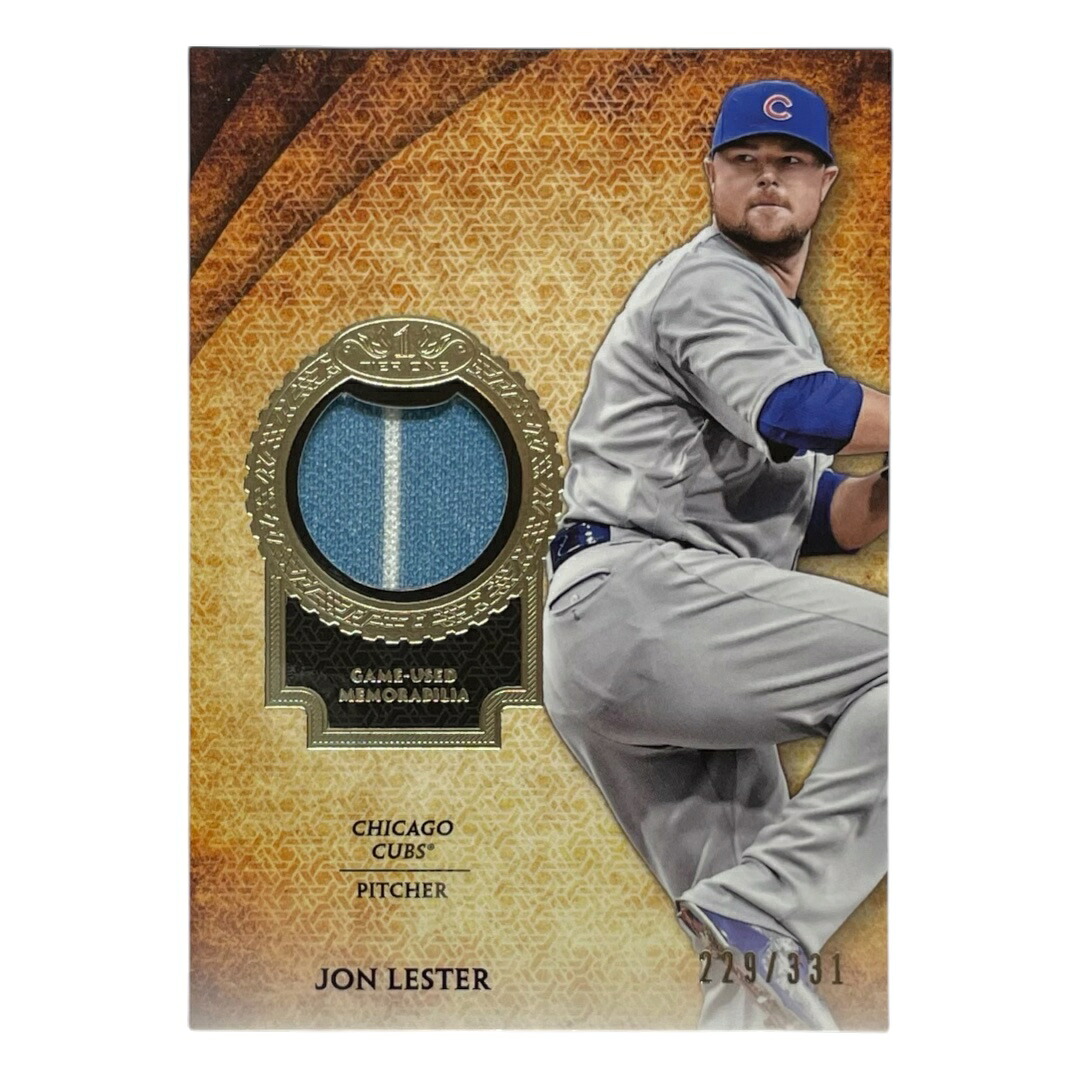 【楽天市場】【中古】 TOPPS MLBカード TIER 1 JON LESTER CHICAGO CUBS /331 #T1R-JL IT2 ...
