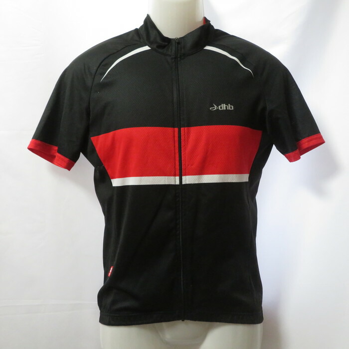 【楽天市場】【中古】 【送料無料】 メンズS dhb サイクルジャージ 半袖 ジップ ブラック/レッド：リサイクルスポーツ 楽天市場店