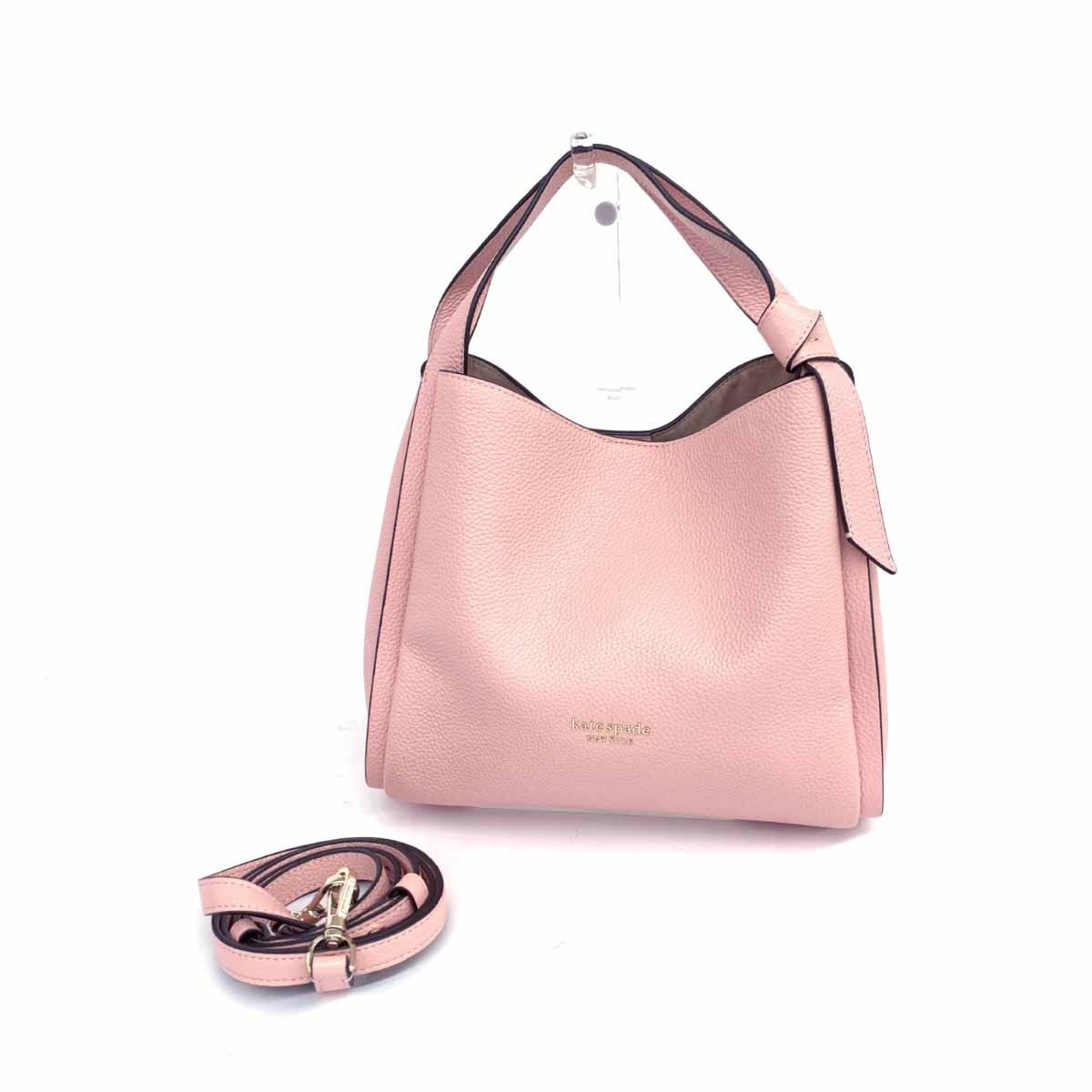 【楽天市場】Kate spade ケイトスペード 2WAYバッグ VO95 ピンク レザー 3室 レディース ノットミディアム トート ...