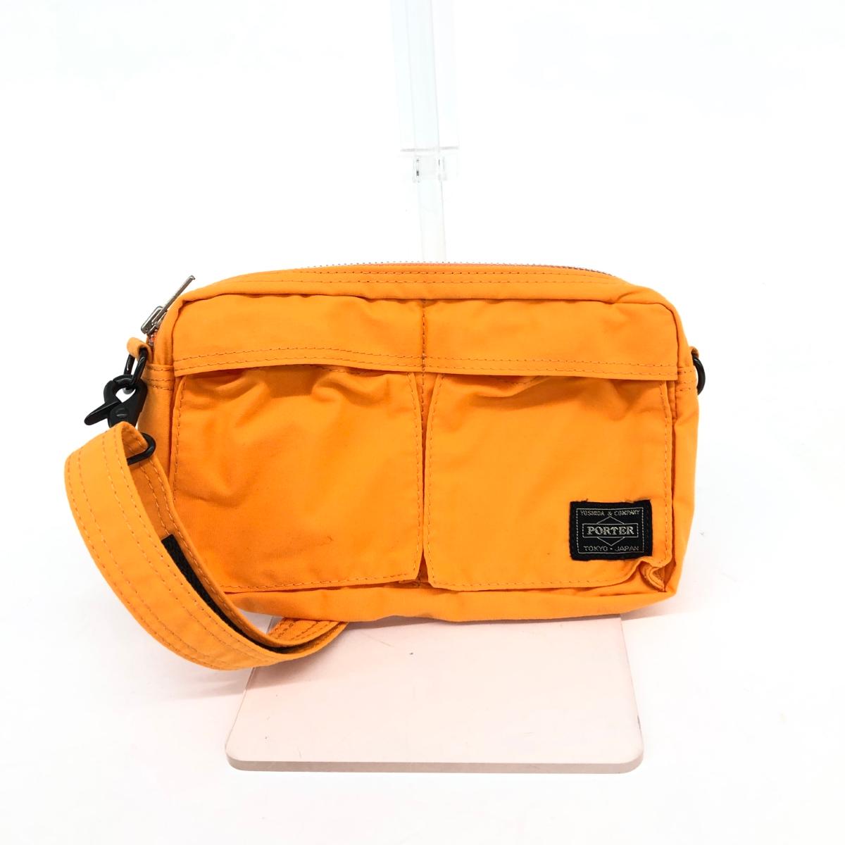 【楽天市場】HEADPORTER ヘッドポーター ミニショルダーバッグ オレンジ キャンバス 薄手 アイガー ユニセックス 廃盤 希少品 斜め掛け bag 鞄 【中古】 202401 ...