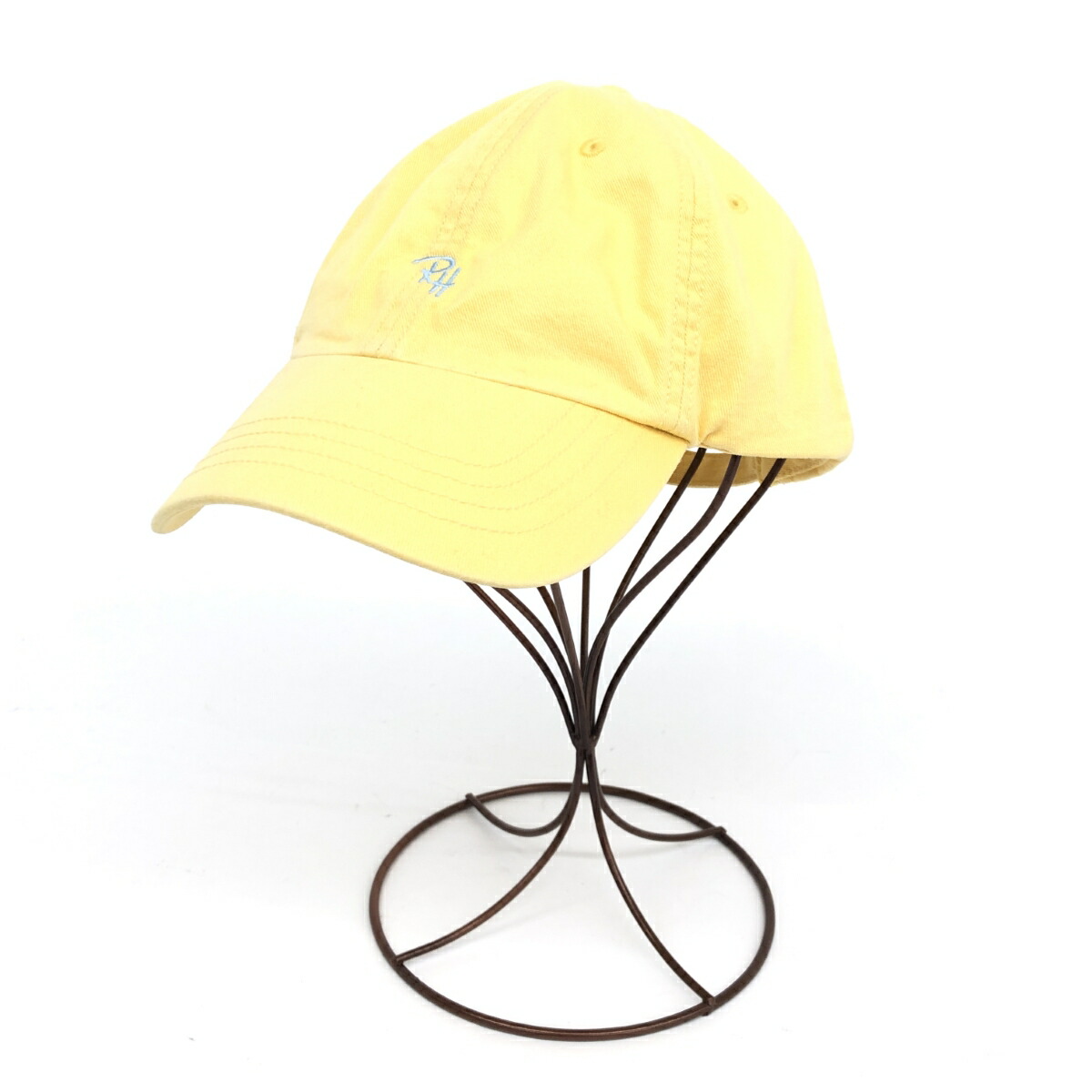 【楽天市場】RON HERMAN ロンハーマン 6パネルキャップ 良好 57～59cm イエロー コットン ユニセックス 帽子 hat 服飾 ...