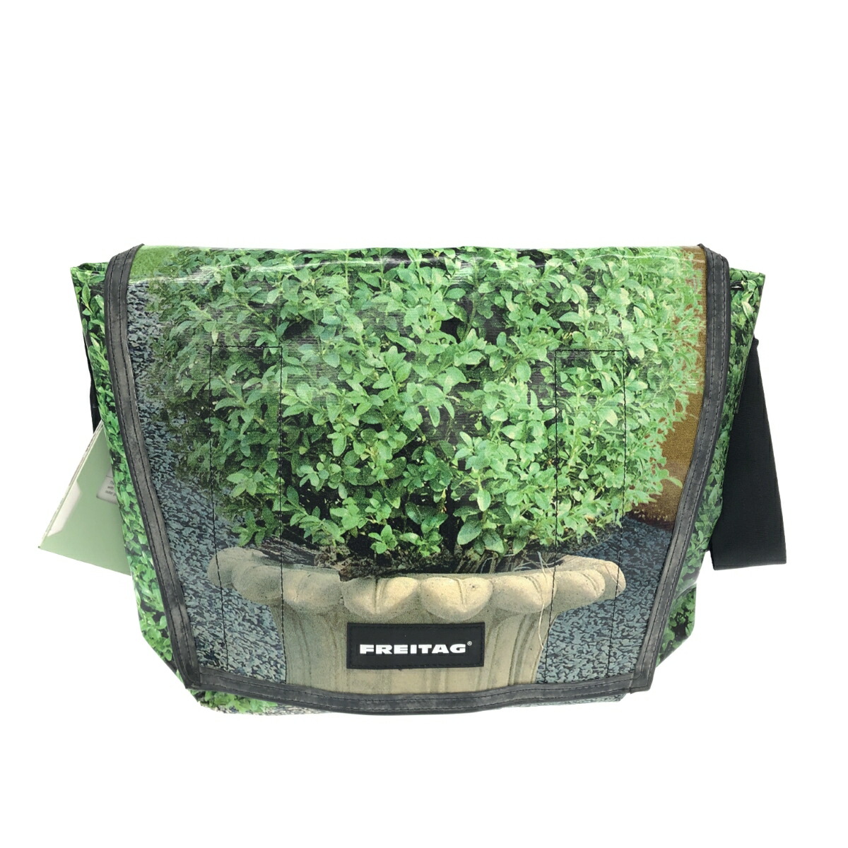 【楽天市場】FREITAG フライターグ DRAGNET ドラグネット F12 ショルダーバッグ 未使用品 グリーン 転写プリント柄 ...