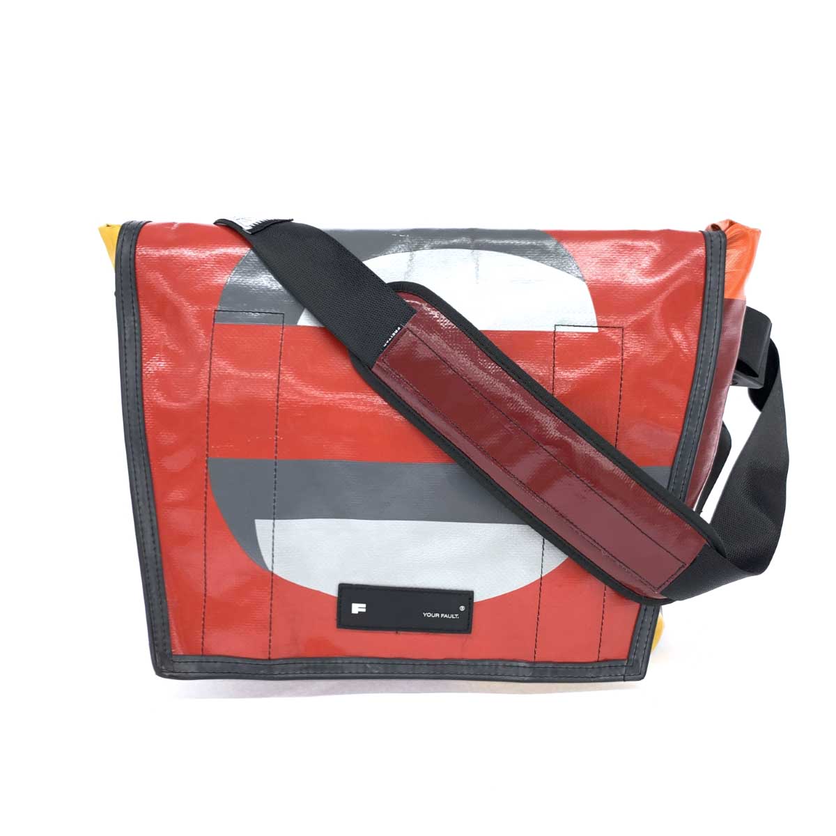 【楽天市場】FREITAG フライターグ F12 DRAGNET ショルダーバッグ 良好 レッド リサイクル素材 メッセンジャー メンズ ...