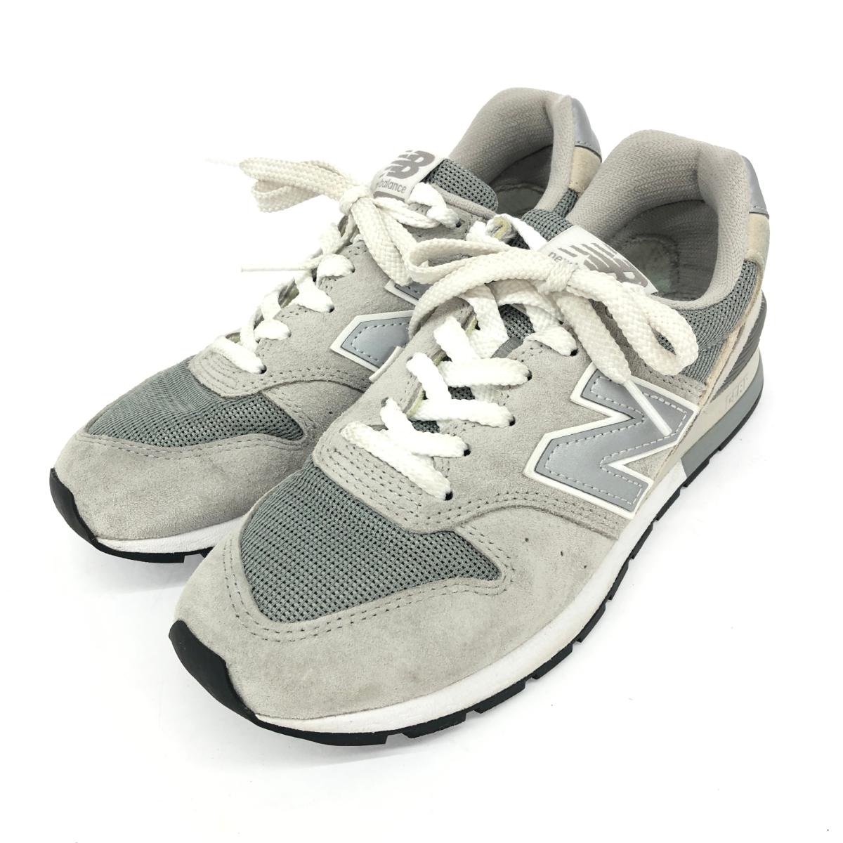【楽天市場】new balance ニューバランス スニーカー 良好 23.0 CM996BG/996 グレー スウェード レディース 靴 ...