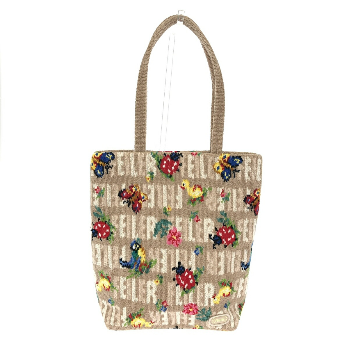 【楽天市場】FEILER フェイラー フェイラー＆ハイジ トートバッグ 良好 ベージュ シェニール織 レディース bag 鞄 【中古 ...