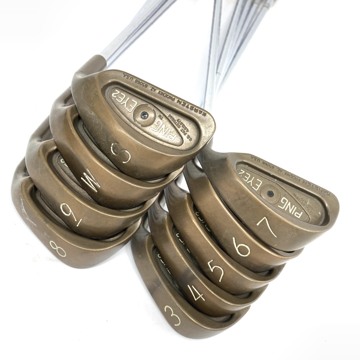 【楽天市場】PING ピン EYE2 アイアンセット 9本セット ブラックドット/黒ドット/ベリリウムカッパー 名器 希少 ゴルフ用品 ...