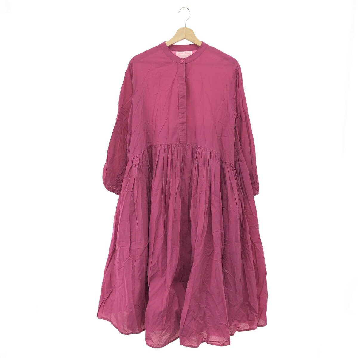 【楽天市場】BEARDSLEY ビアズリー 22SS ギャザーワンピース サイズ:0 BEZ1022209A0007 ピンク レディース トップス 【中古】：リサイクル ティファナ