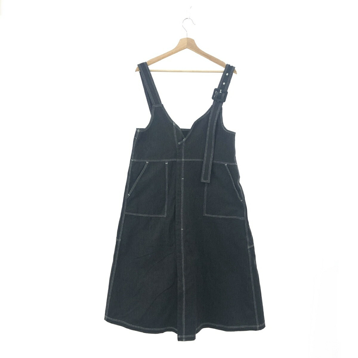 【楽天市場】AMERI VINTAGE アメリヴィンテージ SHOREDITCH OVER DRESS ワンピース サイズ:M 02010541300 ブラック ショアディッチオーバードレス ...