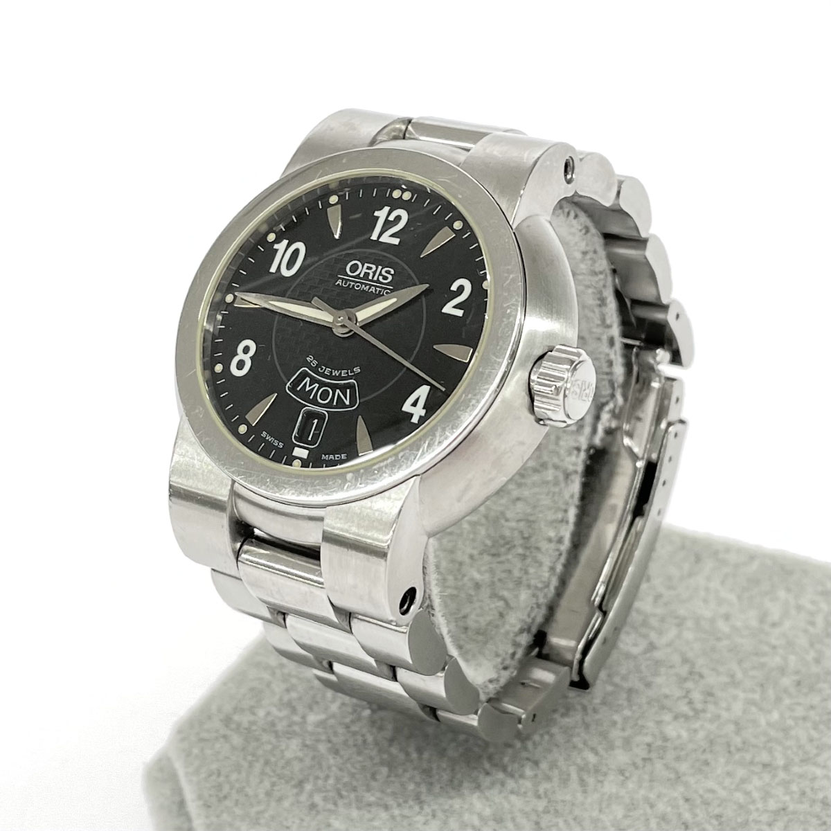 【楽天市場】ORIS オリス 腕時計 オートマチック 自動巻 ビッグクラウン デイデイト 7517-41 シルバーカラー SS メンズ ...