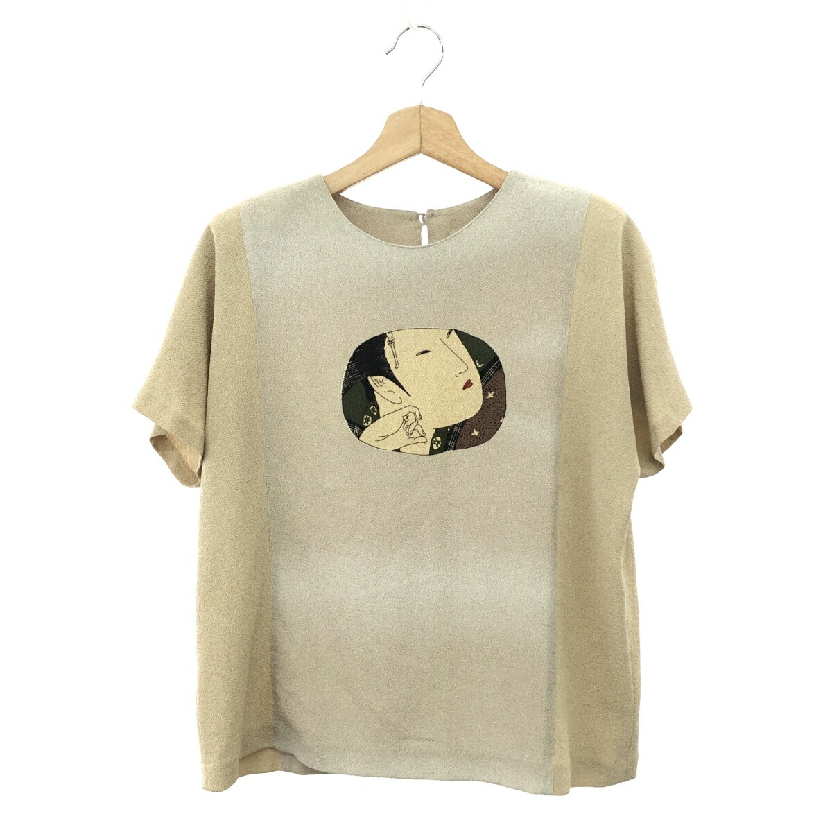 【楽天市場】Hitoshi Tamura ヒトシタムラ 詩仙堂 シセンドウ カットソー サイズ:表記なし ベージュ ちりめん レディース 和柄 ...