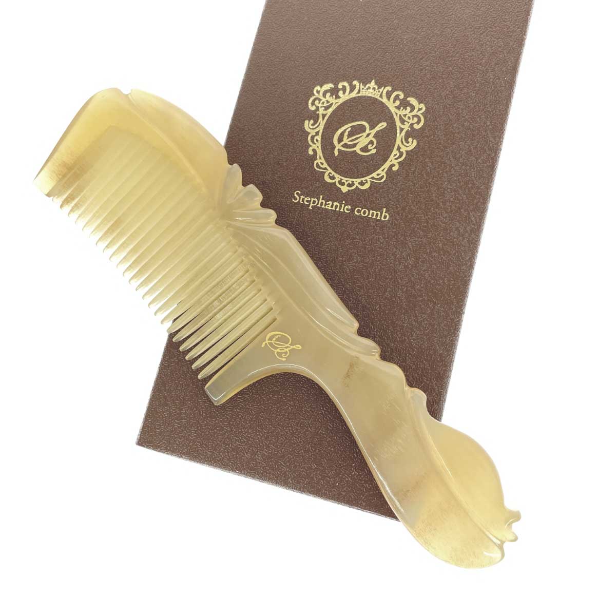 【楽天市場】Stephanie comb ステファニーコーム ヘアコーム ミスクロエ ラノリンシープシリーズ ベージュ レディース【中古 ...