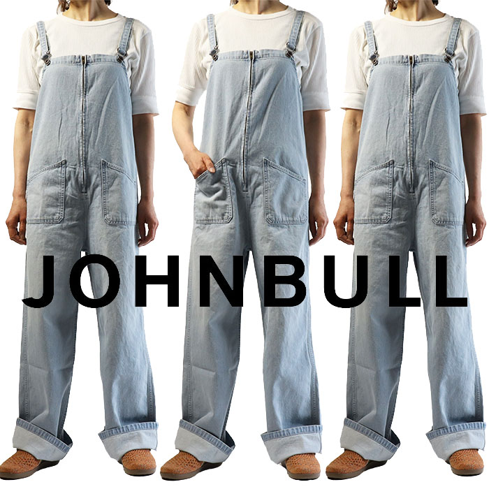 【楽天市場】【ポイント15倍】 JOHN BULL 正規取扱店 ジョンブルJL231P40 017 フェード デニムチューブサロペット レディース サロペット オーバーオール ツナギ：RED FOX