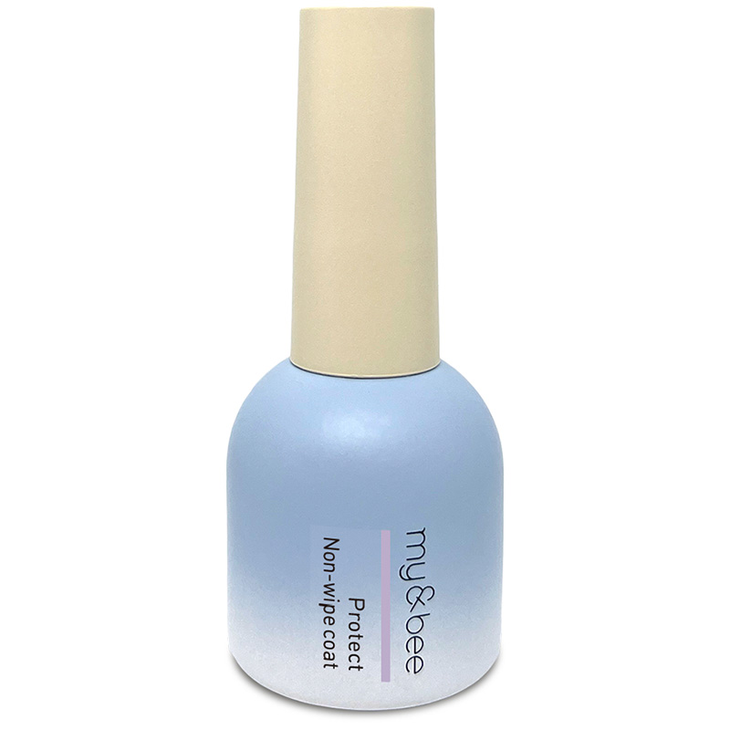 【楽天市場】【8/20 当店ポイント10倍】ジェルネイル クリアジェル マイビー my&bee プロテクトノンワイプコート 12ml my & bee mybee 株式会社マイアンドビー ノン ...