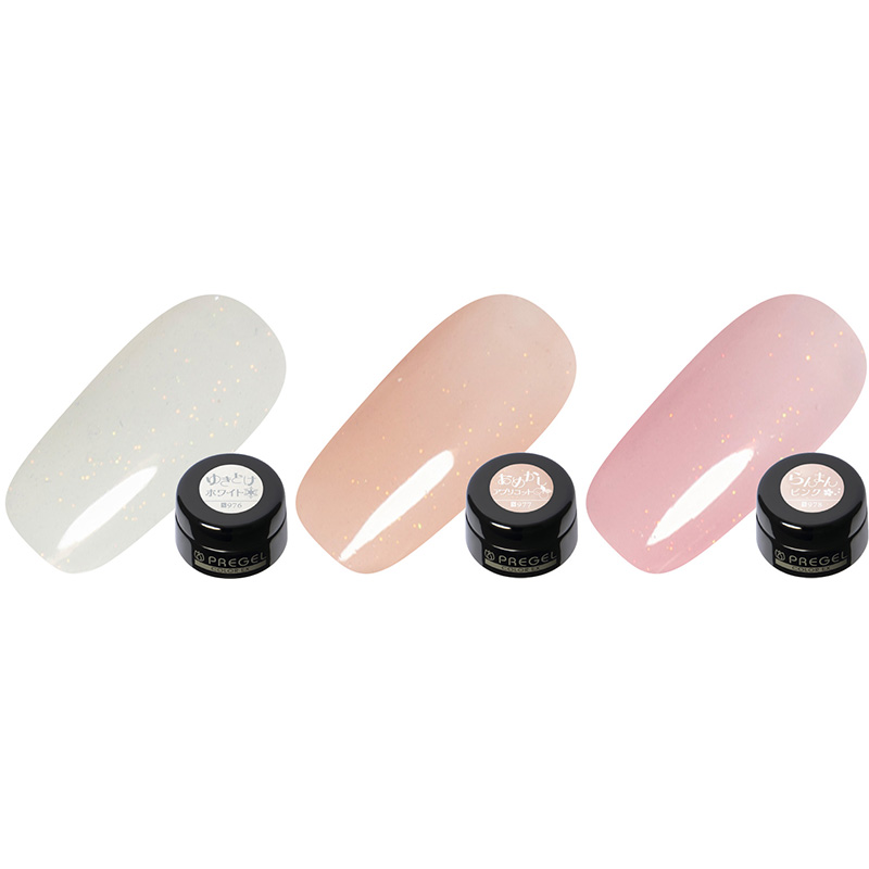 【楽天市場】【新発売】プリジェル PREGEL 【プランタンシリーズ】カラーEX3g×3色セット【カラージェル/ジェルネイル】pregel ...