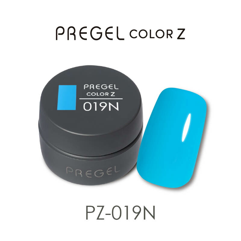 【楽天市場】ジェルネイル カラージェル プリジェル PREGEL プリジェルカラーZ 3g 019N ビビッドブルー ゆうパケット ...