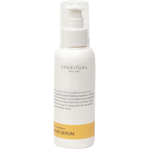 【楽天市場】スパリチュアル SPARITUAL シトラス カルダモン ハンドセラム 118ml【ローション類/ネイルケア/育爪】：コスメ＆ドラッグNY