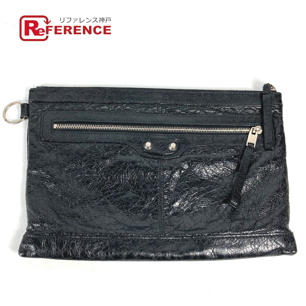 【楽天市場】BALENCIAGA バレンシアガ 273022 リング付き クラシッククリップM ポーチ カバン クラッチバッグ レザー メンズ ...