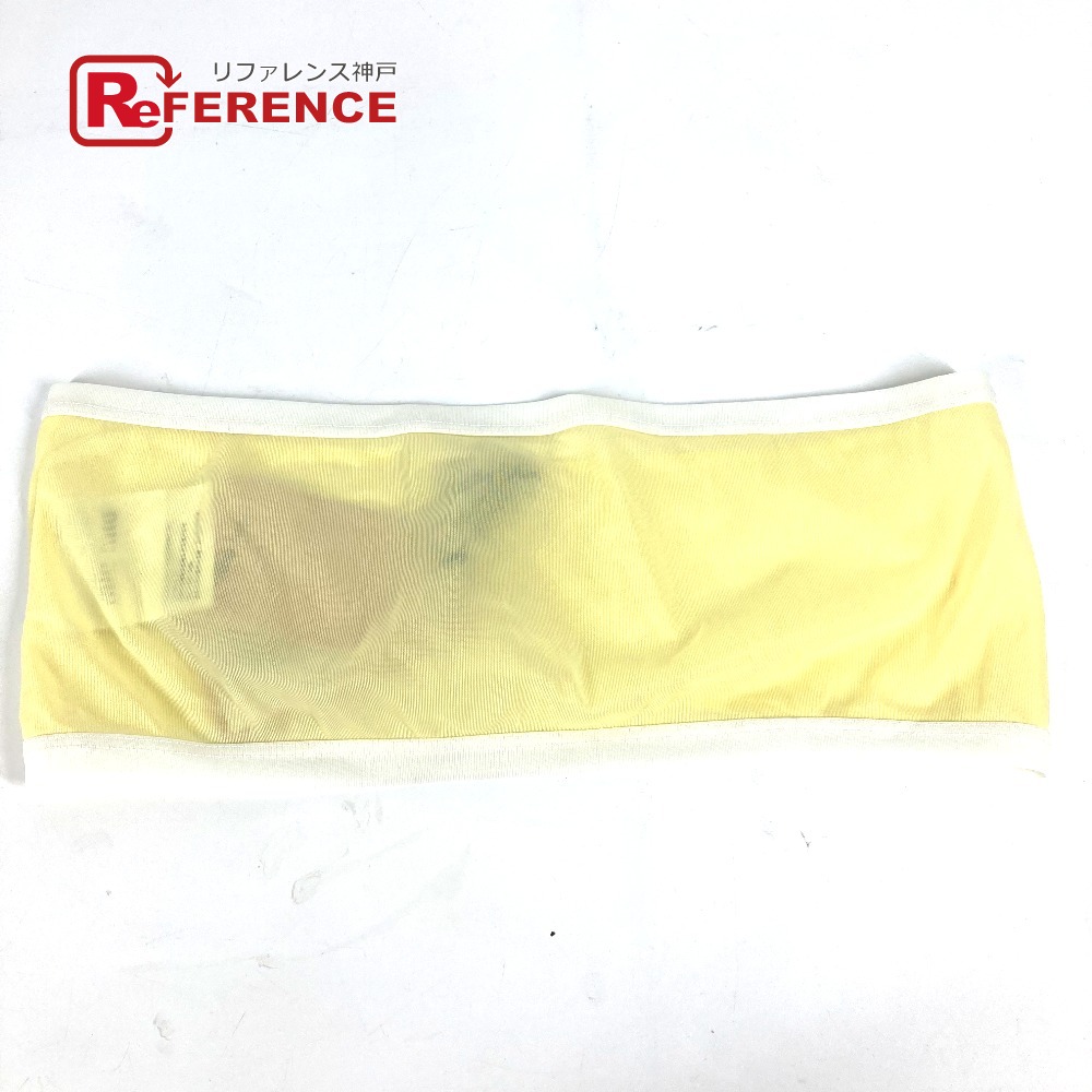 【楽天市場】MIUMIU ミュウミュウ MJT588 アパレル トップス バイカラー ベアトップ 袖なし トップスその他 ポリアミド ...