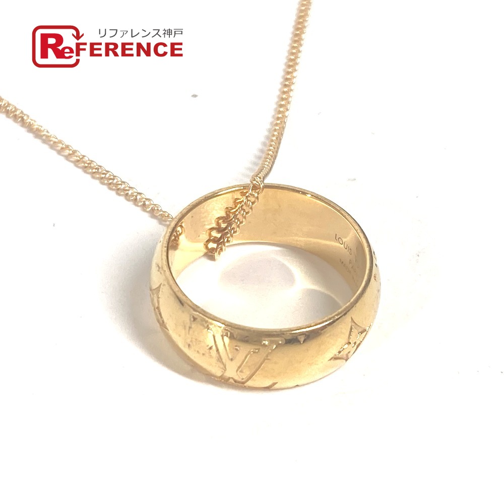 【楽天市場】LOUIS VUITTON ルイヴィトン M80189 チェーン アクセサリー リングネックレス トップ1つのみ ネックレス ...