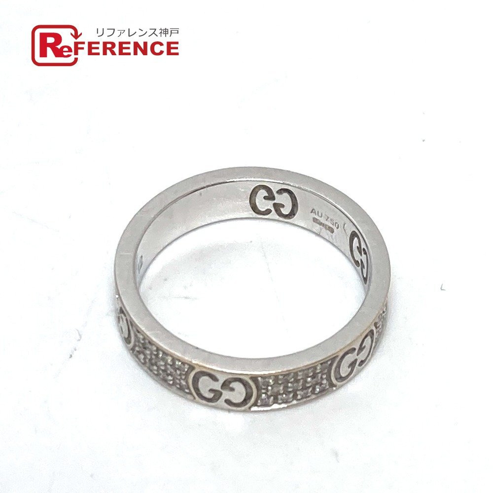 【楽天市場】GUCCI グッチ ダイヤモンド アイコンスターダスト ダイヤ リング アクセサリー 小物 リング・指輪 K18WG レディース ...