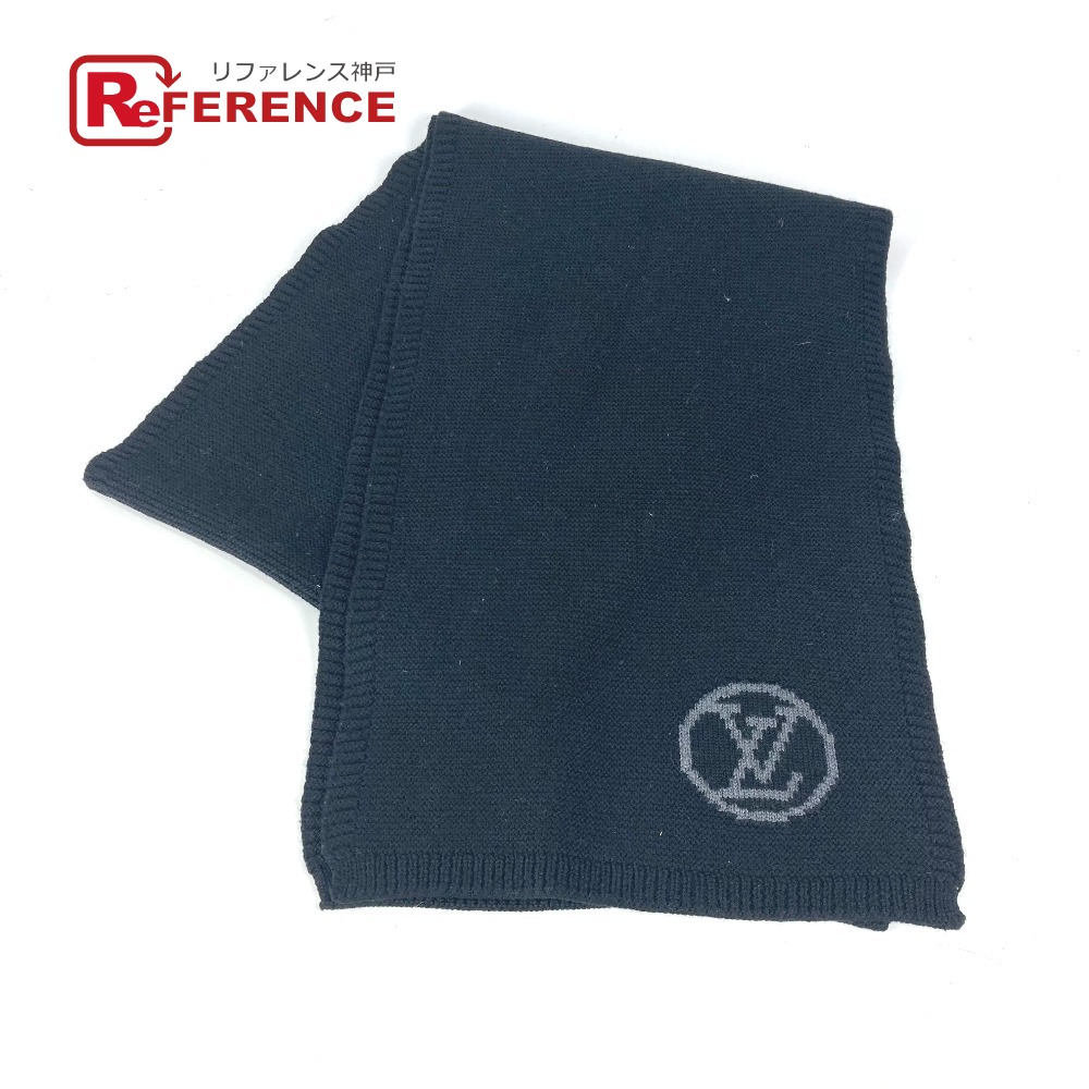 【楽天市場】LOUIS VUITTON ルイヴィトン M75754 エシャルプ LV コラージュ バイカラー マフラー ウール レディース ...