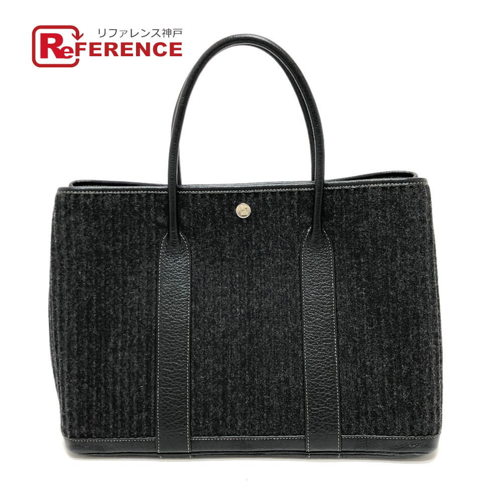 【楽天市場】HERMES エルメス ガーデンパーティPM カバン トワルデニム カヌレ ハンドバッグ トートバッグ レディース グレー 新品 ...