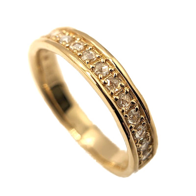 【楽天市場】ete エテ ダイヤモンドリング K18YG イエローゴールド ダイヤモンド 0.15ct 2.7g 6号 レディース 指輪 アクセサリー ジュエリー JW BJ ブランド ...