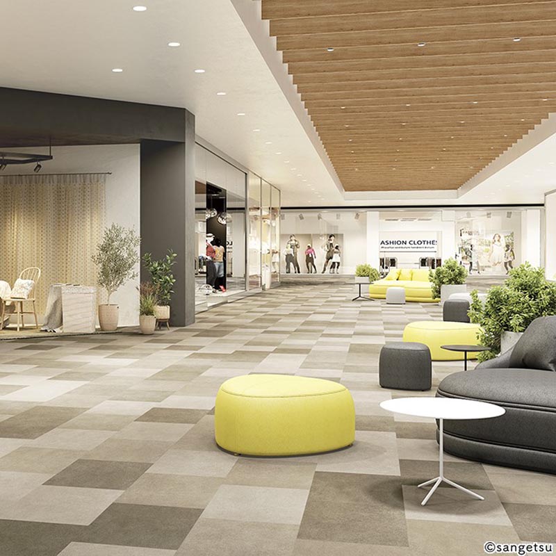 【楽天市場】フロアタイル サンゲツ KT-2014,KT-2015,KT-2016,KT-2017,KT-2018,KT-2019 ワックスフリータイル アシュートWF 1枚から販売します ...