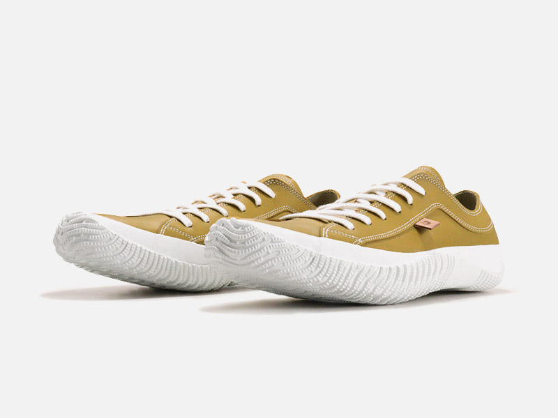 【楽天市場】【スピングル公式楽天市場店】SPINGLE SPM-110 Mustard スピングル SPM-110 マスタード 革 スニーカー ...