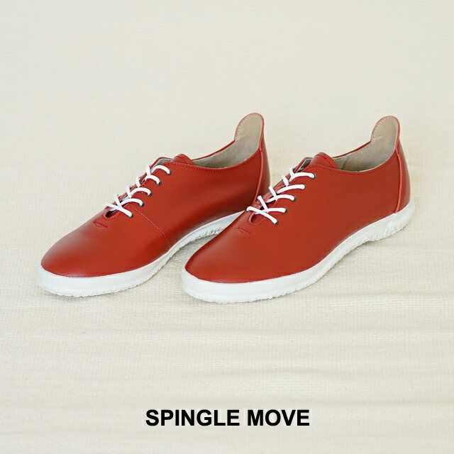 【楽天市場】【スピングル公式楽天市場店】SPINGLE SPM-1801 Red スピングル SPM-1801 レッド 革 スニーカー【サイズ交換可】【楽ギフ_包装】：Refuge／リフュージ