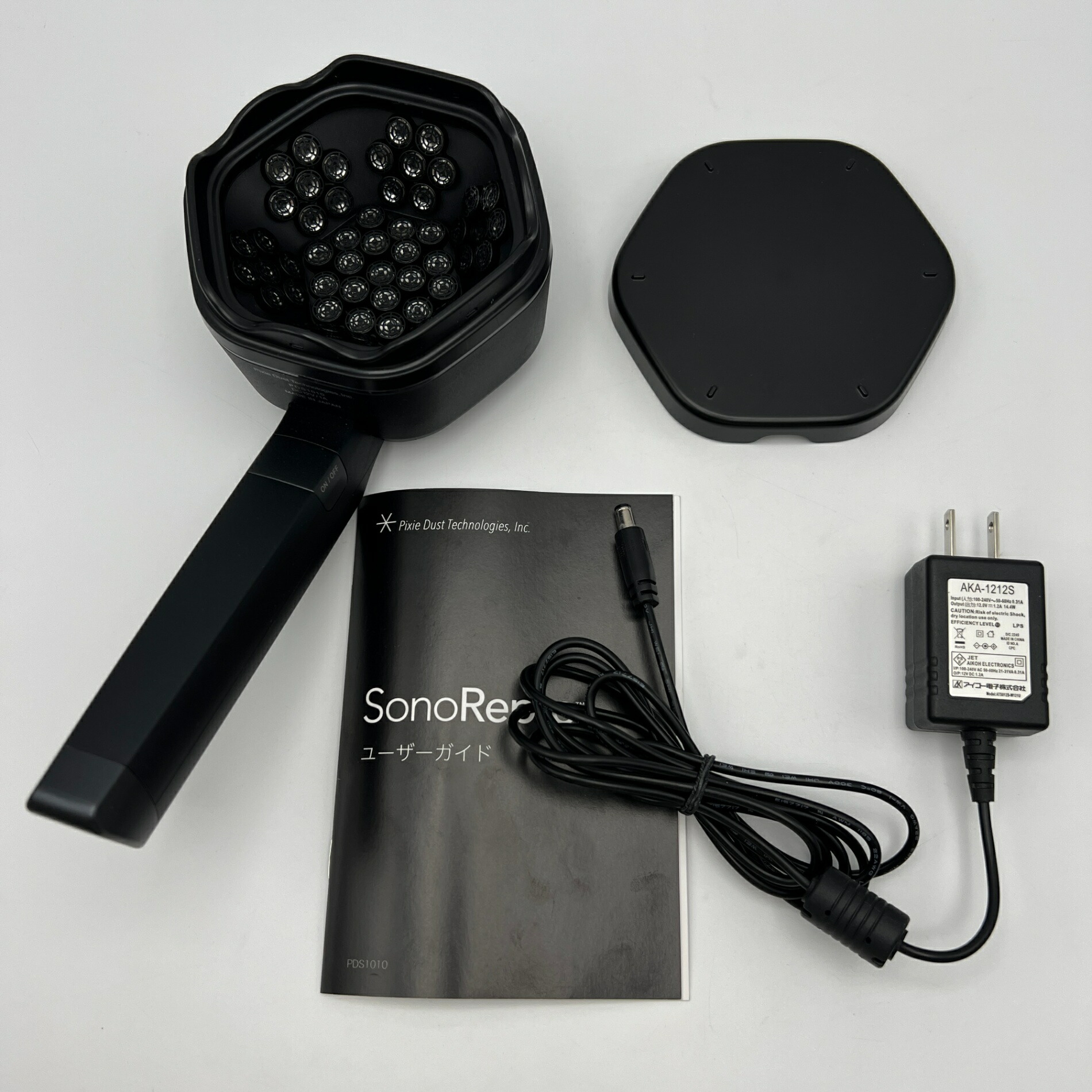 【楽天市場】【ポイント2倍！ワンダフルデー】【美品】ソノリプロ PDS1010 超音波ヘアケア スカルプケアデバイス SonoRepro 本体 【中古】：リファン楽天市場店