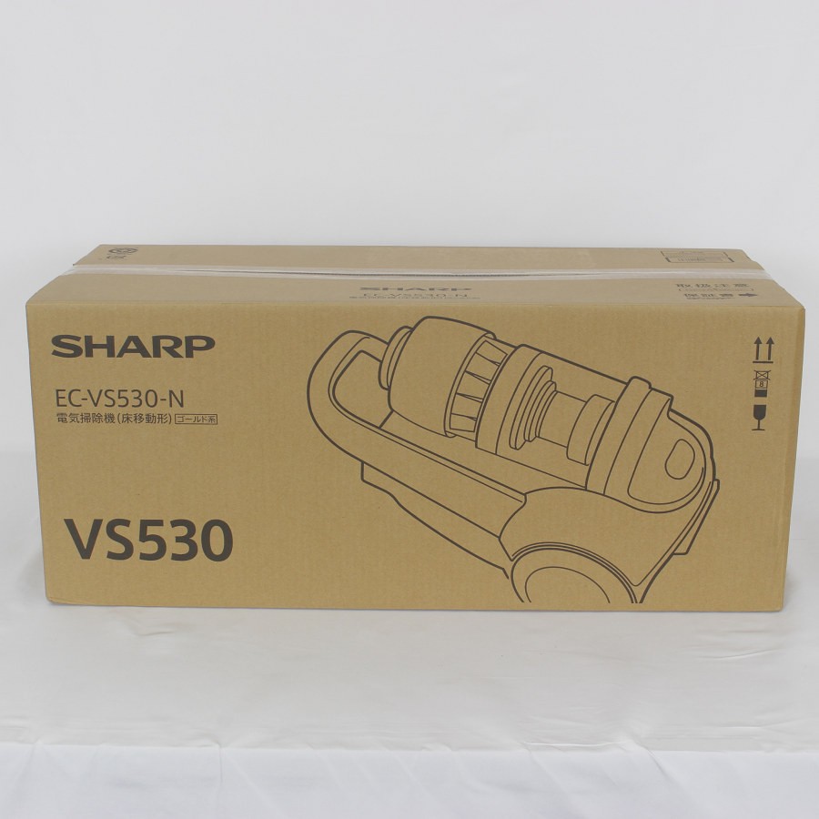 【楽天市場】【スーパーセール限定クーポン】【未使用】SHARP EC-VS530-N ゴールド系 サイクロン式クリーナー 掃除機 シャープ ...