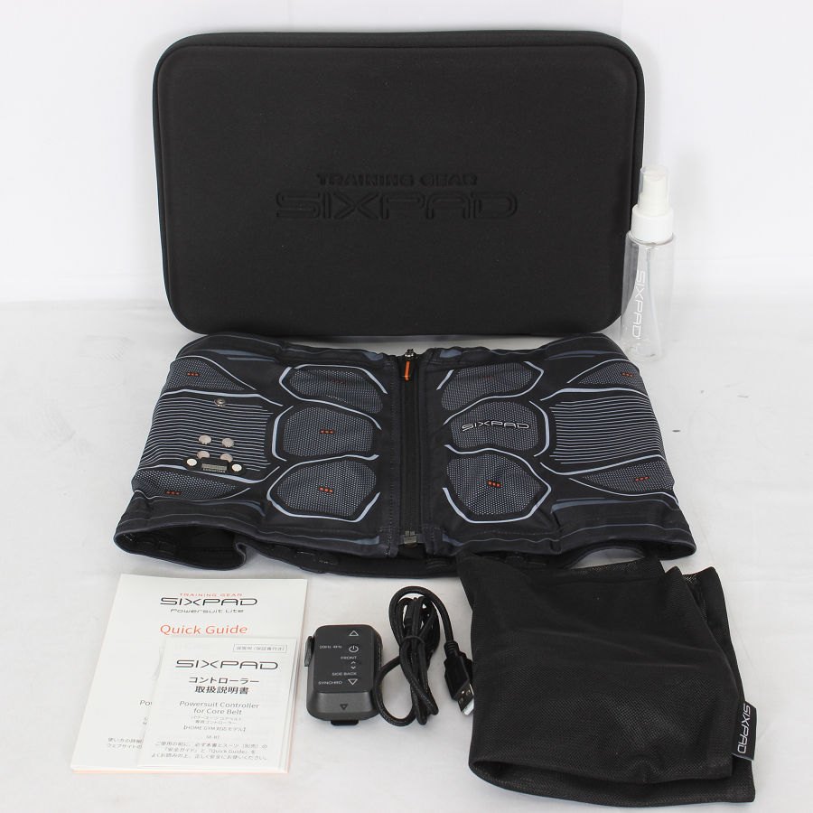 【楽天市場】【スーパーセール限定クーポン】【美品】MTG SIXPAD Powersuit Core Belt SE-BC00B-M シックスパッド パワースーツ コアベルト Mサイズ 本体 ...