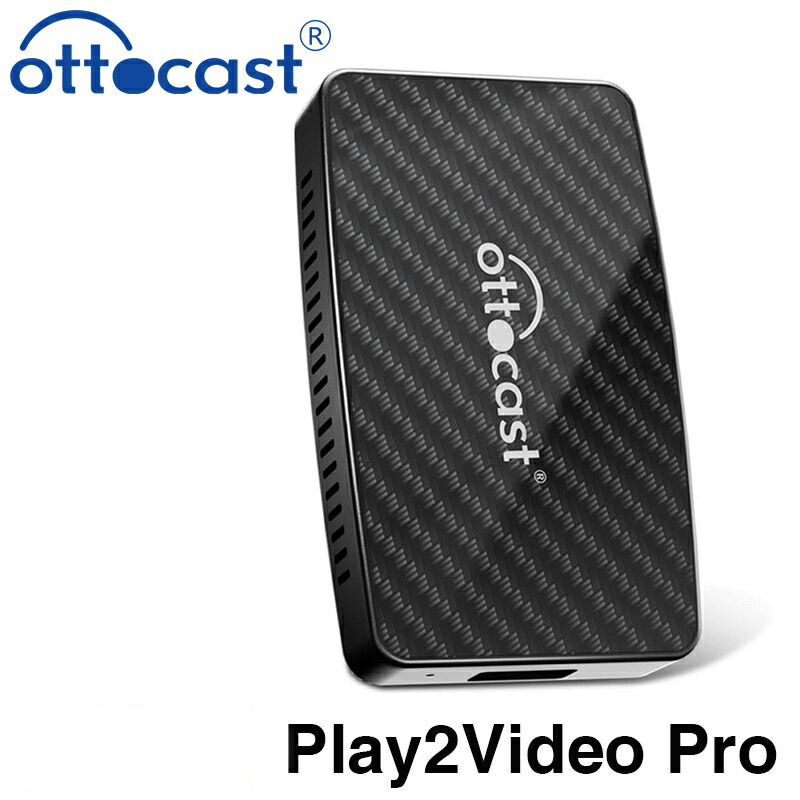 【楽天市場】オットキャスト Ottocast Play2Video Pro CA400-S CarPlay Android Auto ワイヤレス化 無線化 android カープレイ ...