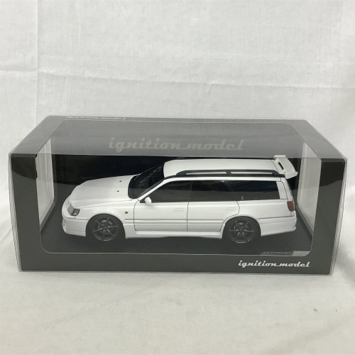 【楽天市場】【新品】 hi 73 ignition model 1/18 Nissan STAGEA 260RS WGNC34 ホワイト ...