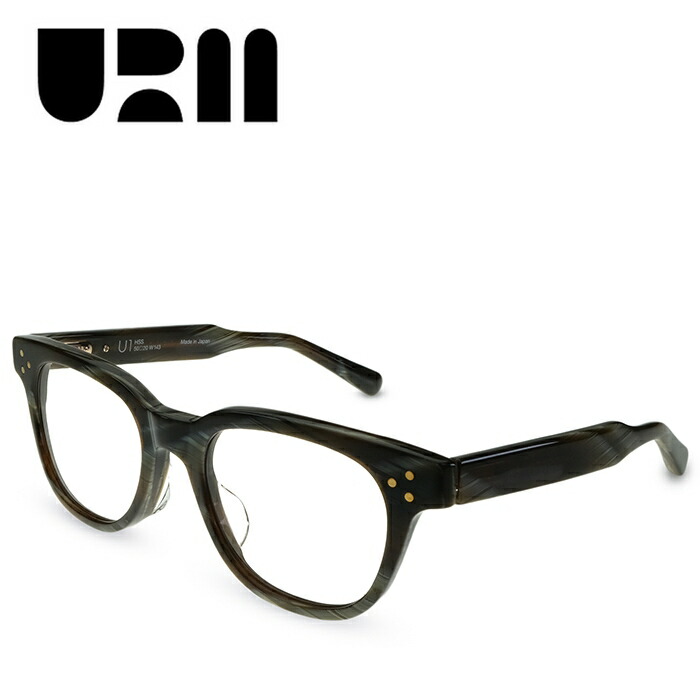 【楽天市場】URM（ウルム） U1 HSS Horn sasa ホーンササ メンズ レディース 度付きメガネ 伊達メガネ：メガネ＆サングラス REI-GLASSES