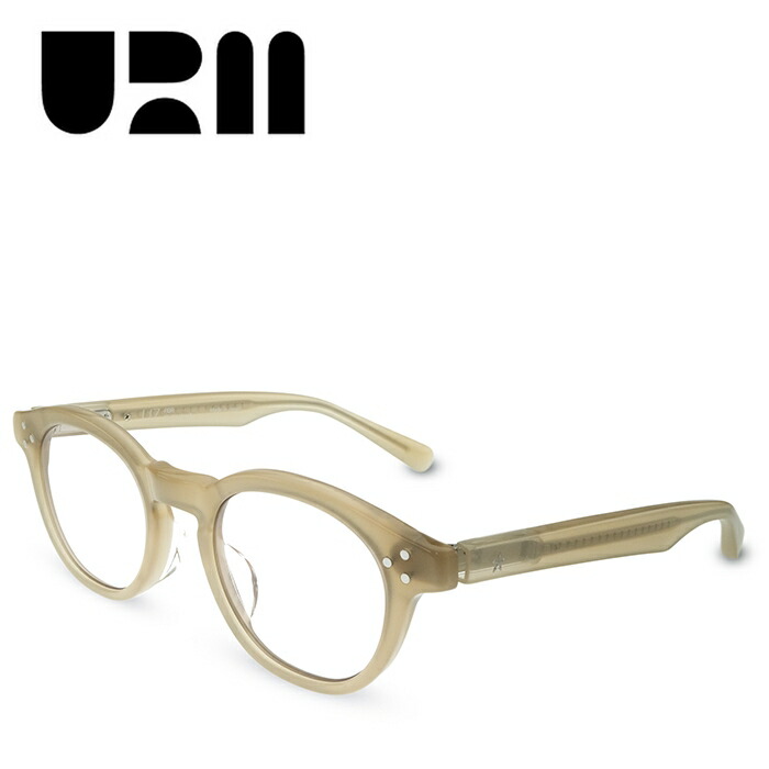 【楽天市場】URM（ウルム） U7 PBR Pale brown ペールブラウン メンズ レディース 度付きメガネ 伊達メガネ：メガネ＆サングラス REI-GLASSES