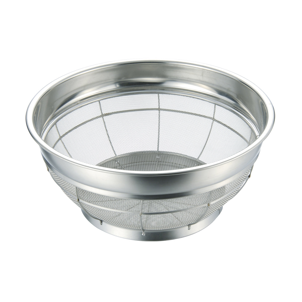 【楽天市場】BK18-8F型ざる(普通目)18cm14ms：REINA-KITCHEN