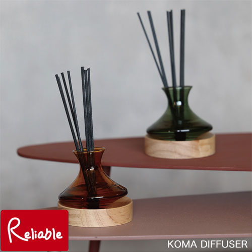 【楽天市場】KOMA DIFFUSER コマディフューザー 150ml rose citrus fruit 和モダン 独楽のようなデザイン ルームフレグランス 香り 芳香剤 インテリア雑貨 ...