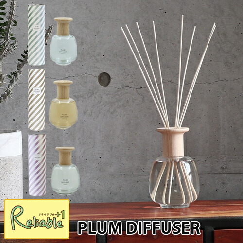 【楽天市場】5/1までP5倍! プラム ディフューザー PLUM DIFFUSER 大容量 600ml ルームフレグランス アロマ ボトル 香り フルーツ ムスク マグノリア スティック ...