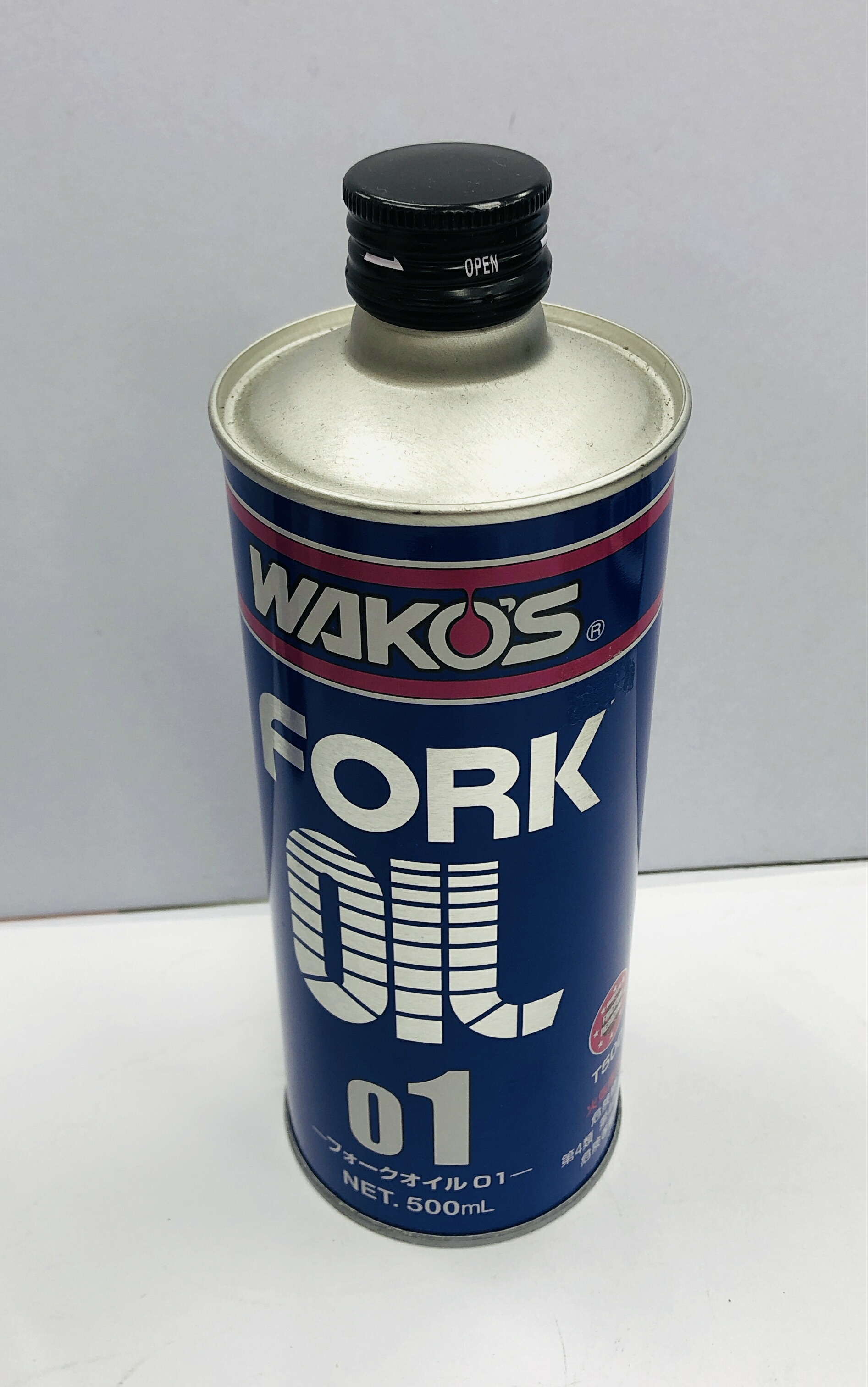 【楽天市場】【在庫処分】WAKO'S ワコーズ FORK OIL 01 フロント フォークオイル ソフト T500 500ml メンテナンス用 ...